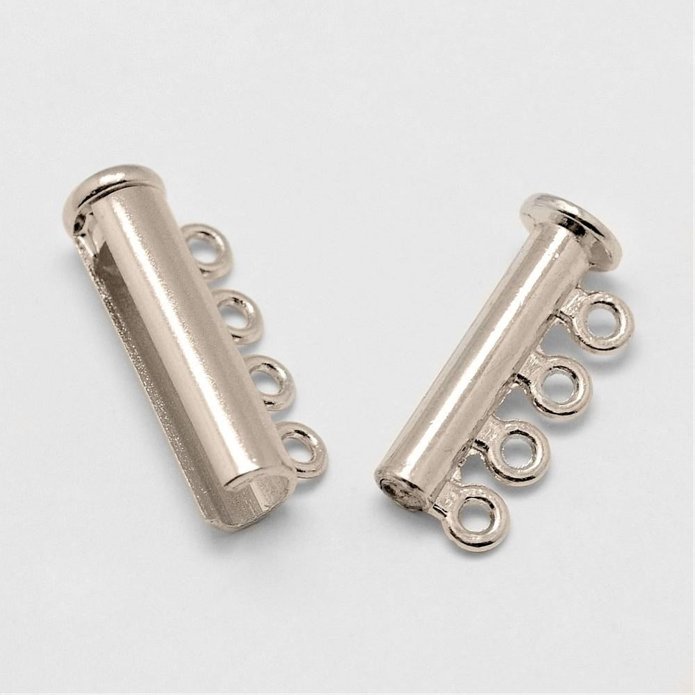 Slide Lock Clasp Lt Gold 1Pc – Gem and Bead